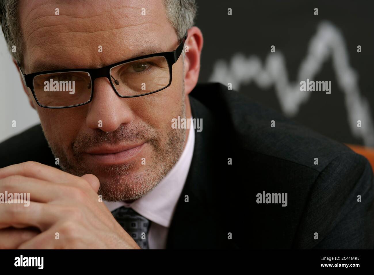 Portrait of a stockbroker Stock Photo - Alamy