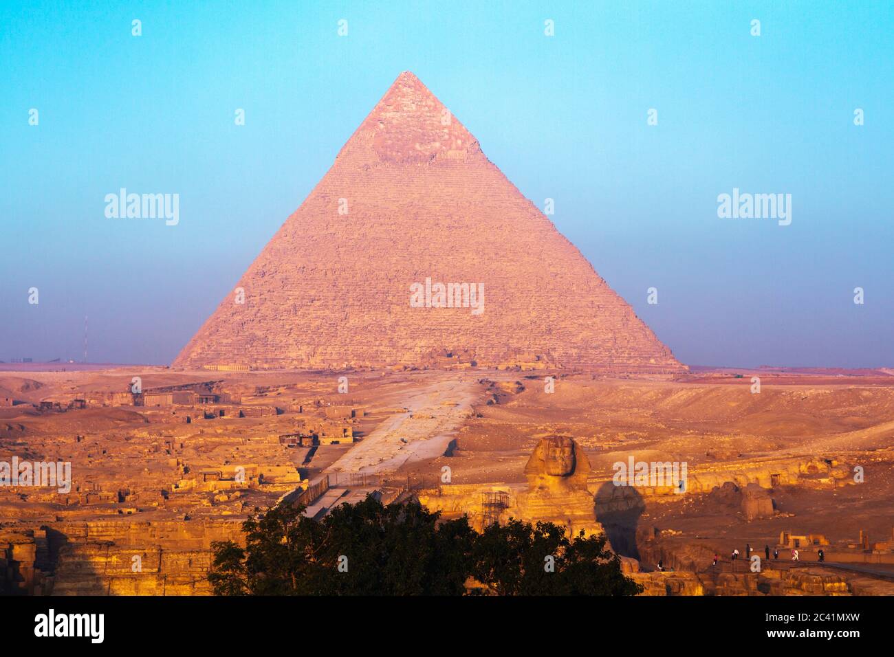 Great Pyramid of Giza, UNESCO World Heritage site, Cairo, Egypt Stock ...