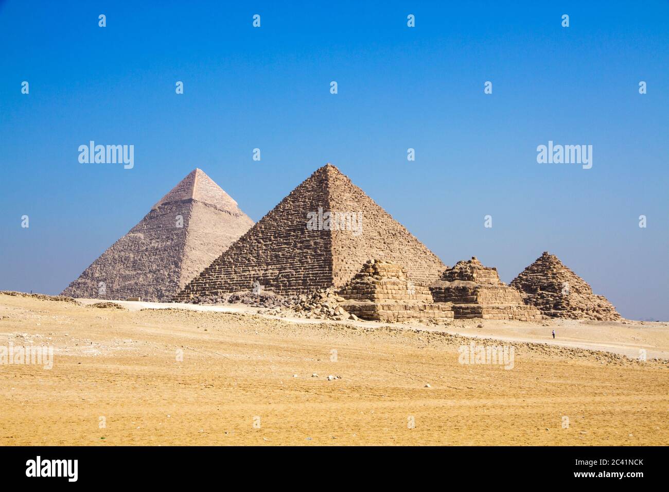 Great Pyramid of Giza, UNESCO World Heritage site, Cairo, Egypt Stock ...
