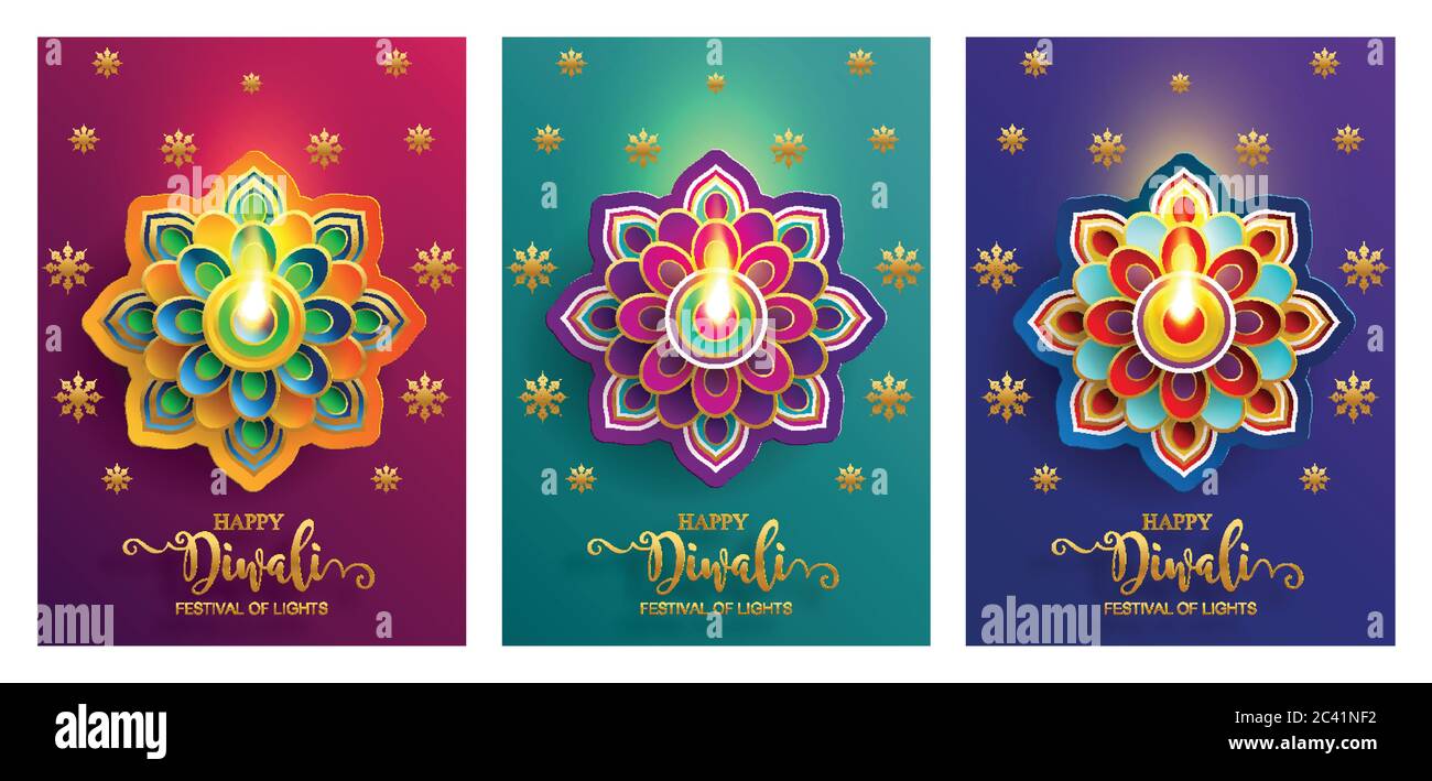 Deepavali background Stock Vector Images - Alamy