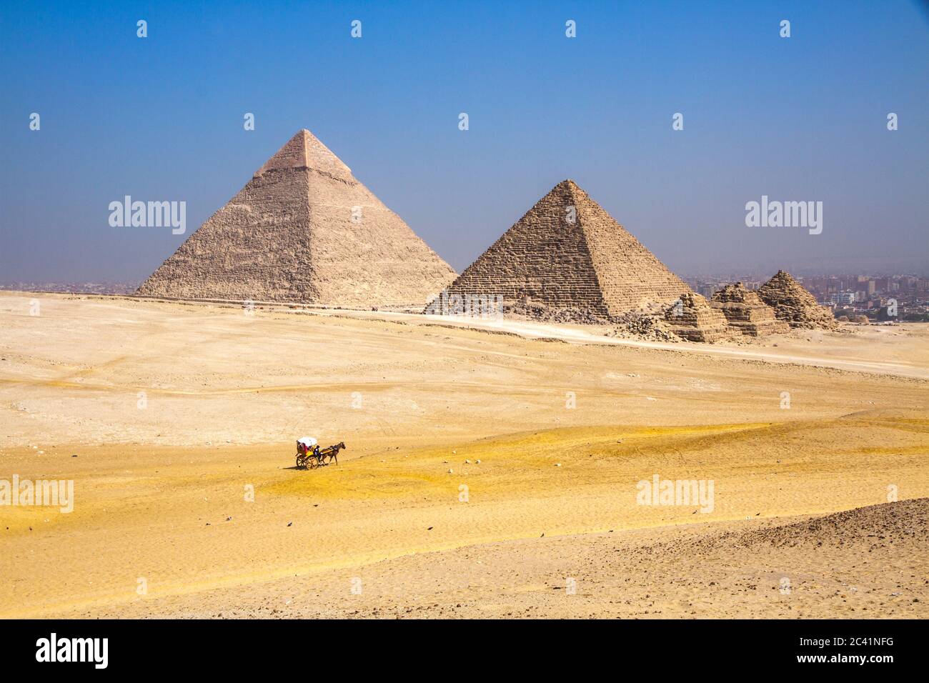 Great Pyramid of Giza, UNESCO World Heritage site, Cairo, Egypt Stock ...