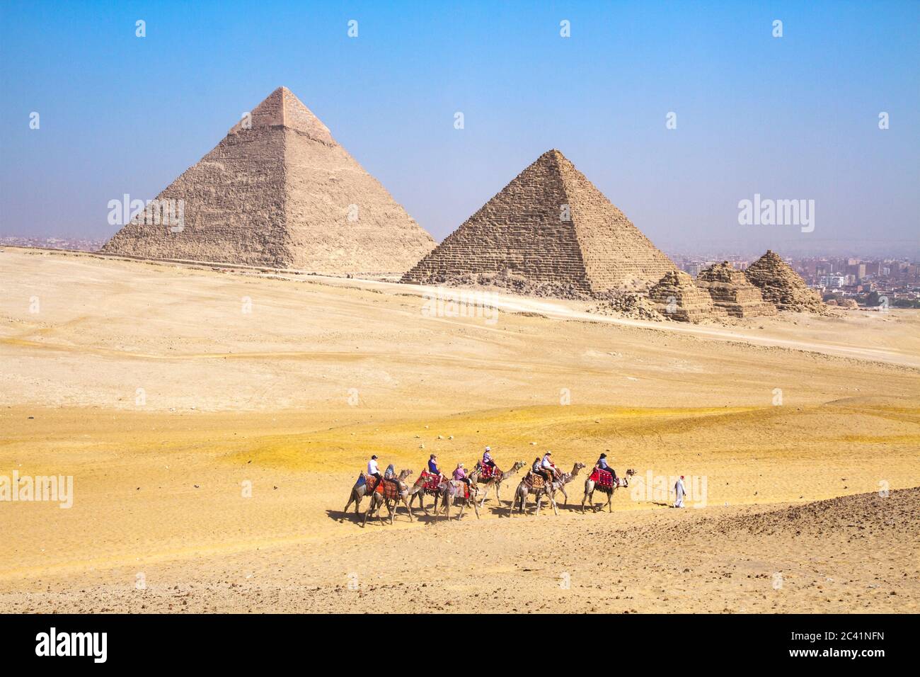 Great Pyramid of Giza, UNESCO World Heritage site, Cairo, Egypt Stock ...