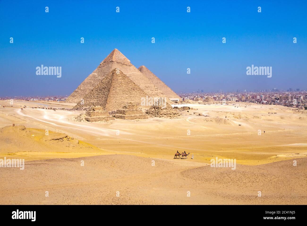 Great Pyramid of Giza, UNESCO World Heritage site, Cairo, Egypt Stock ...