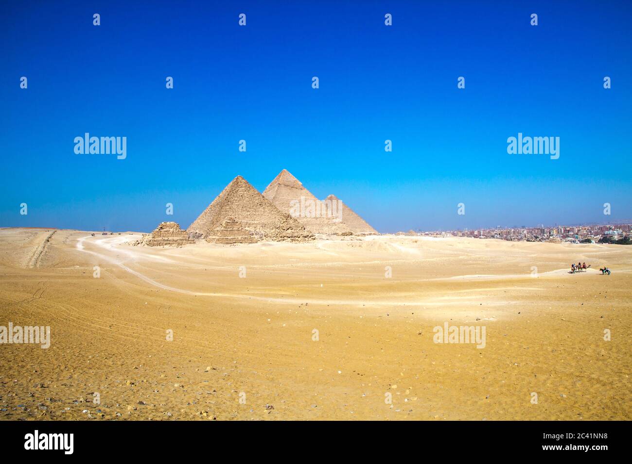 Great Pyramid of Giza, UNESCO World Heritage site, Cairo, Egypt Stock ...