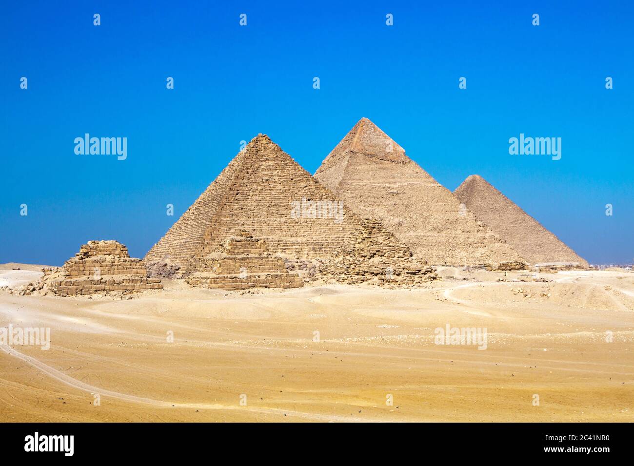 Great Pyramid of Giza, UNESCO World Heritage site, Cairo, Egypt Stock ...