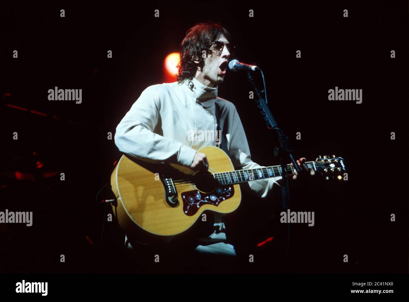 Richard Ashcroft Performing With The Verve High Resolution Stock ...