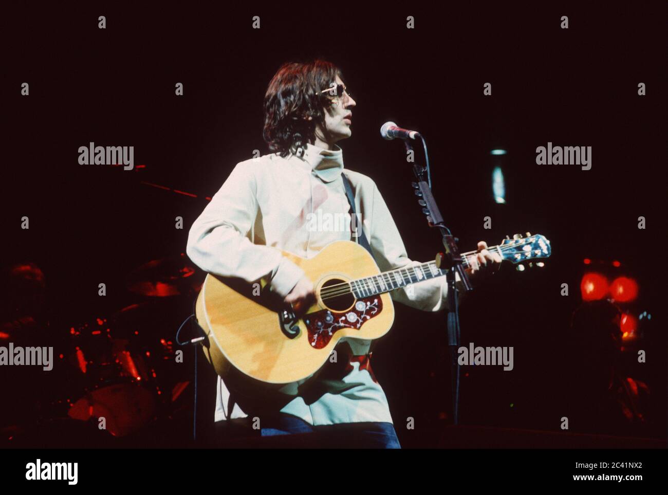 Richard Ashcroft Performing With The Verve High Resolution Stock ...