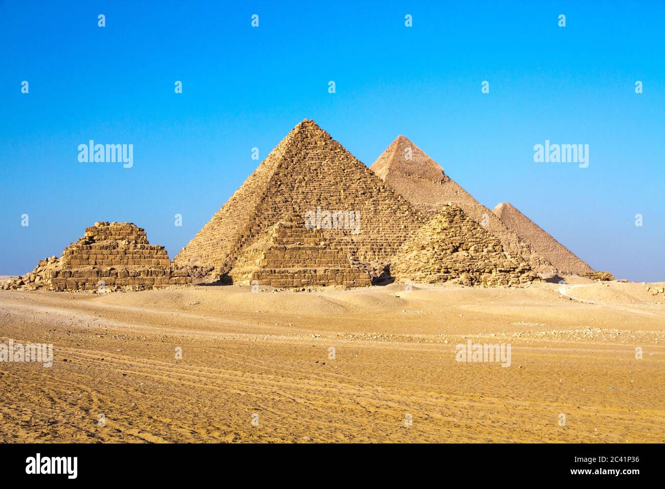 Great Pyramid of Giza, UNESCO World Heritage site, Cairo, Egypt Stock ...