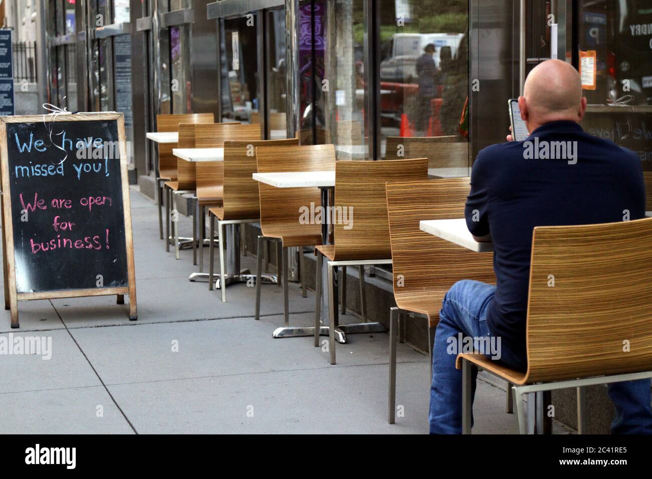 New york city lockdown scenes hi-res stock photography and images - Alamy