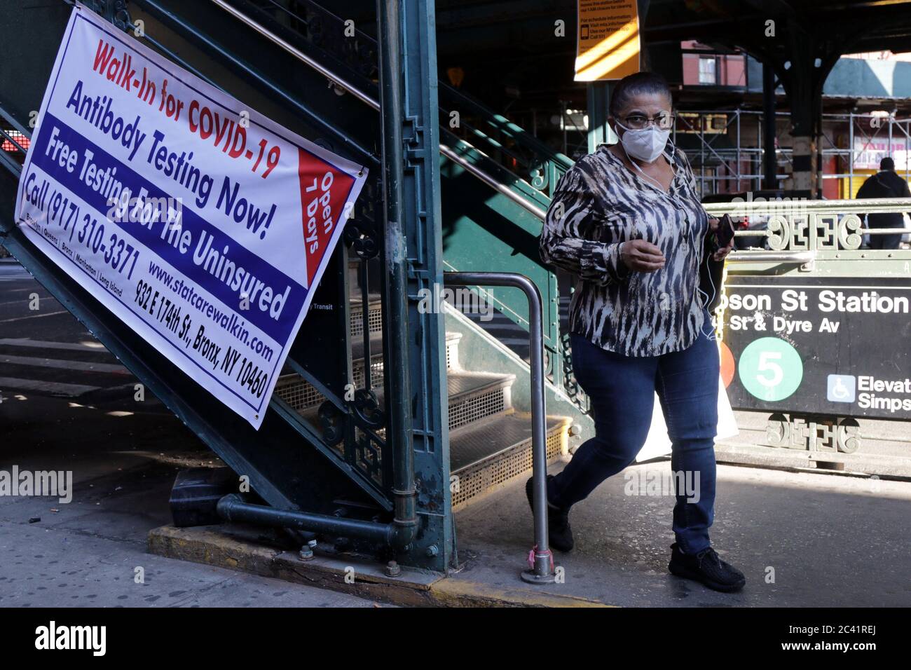 City Moves To Phase 2 Reopening, New York, USA Stock Photo - Alamy