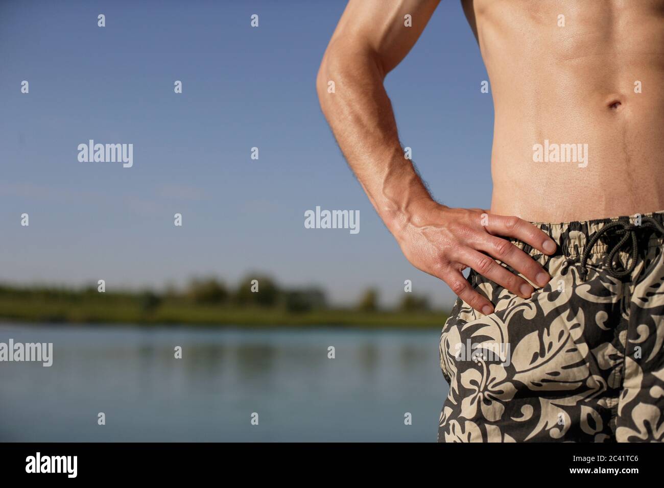 Man is wearing a Bermuda Stock Photo - Alamy