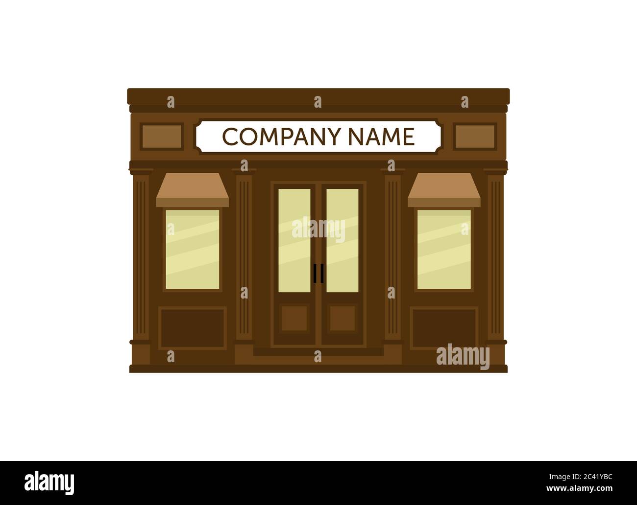 Old retail Stock Vector Images - Alamy