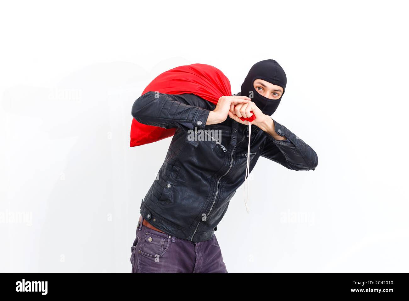 Bank robber balaclava hi-res stock photography and images - Alamy