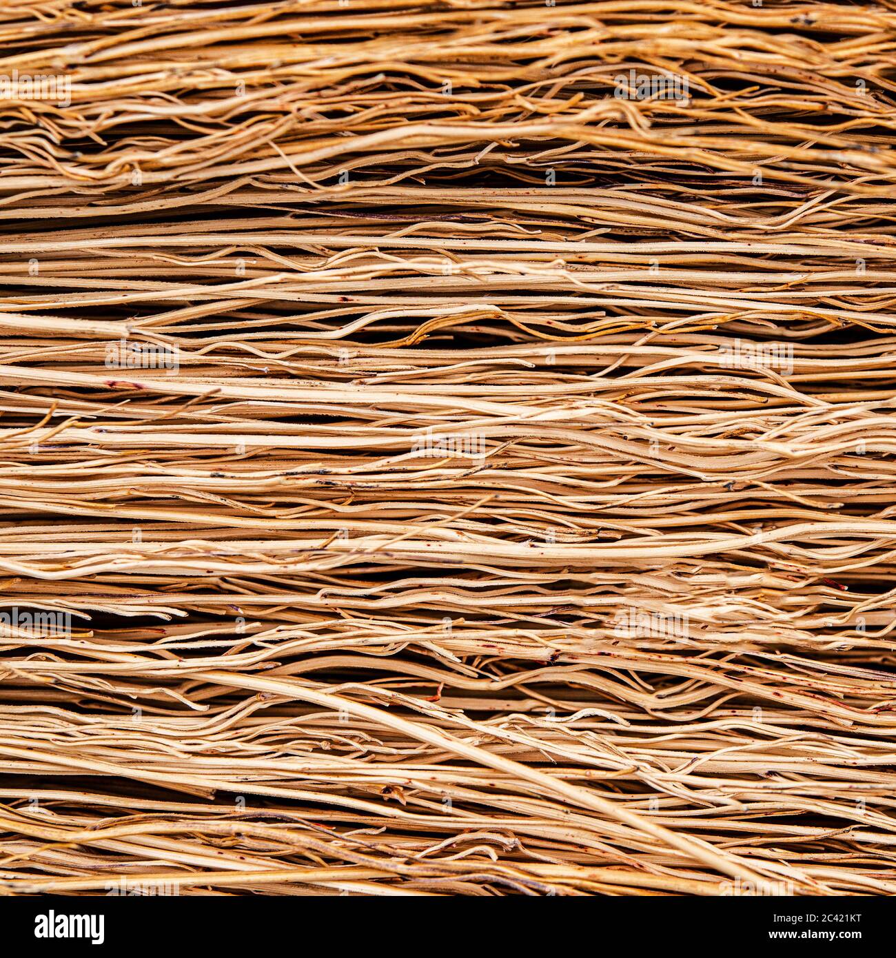A textured natural background made of natural materials close-up Stock ...