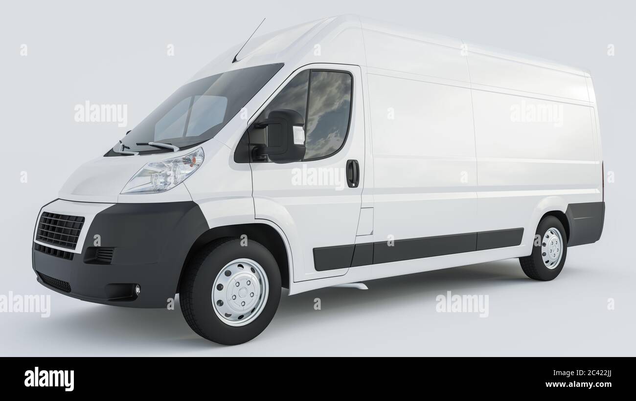 White transit van cut out hi-res stock photography and images - Alamy