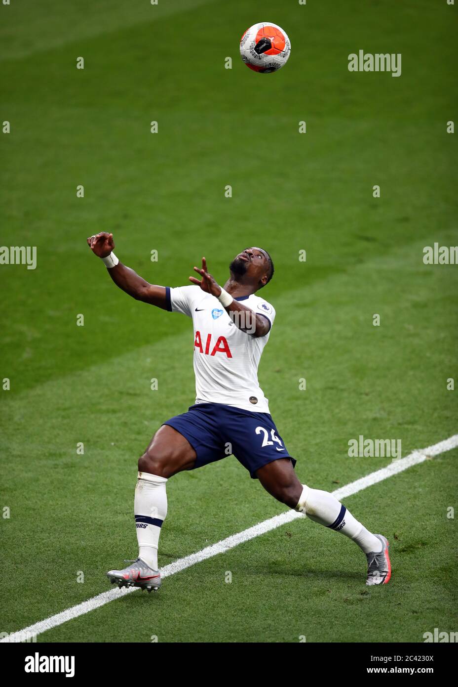 Tottenham Hotspurs' Serge Aurier during the Premier League match at the ...