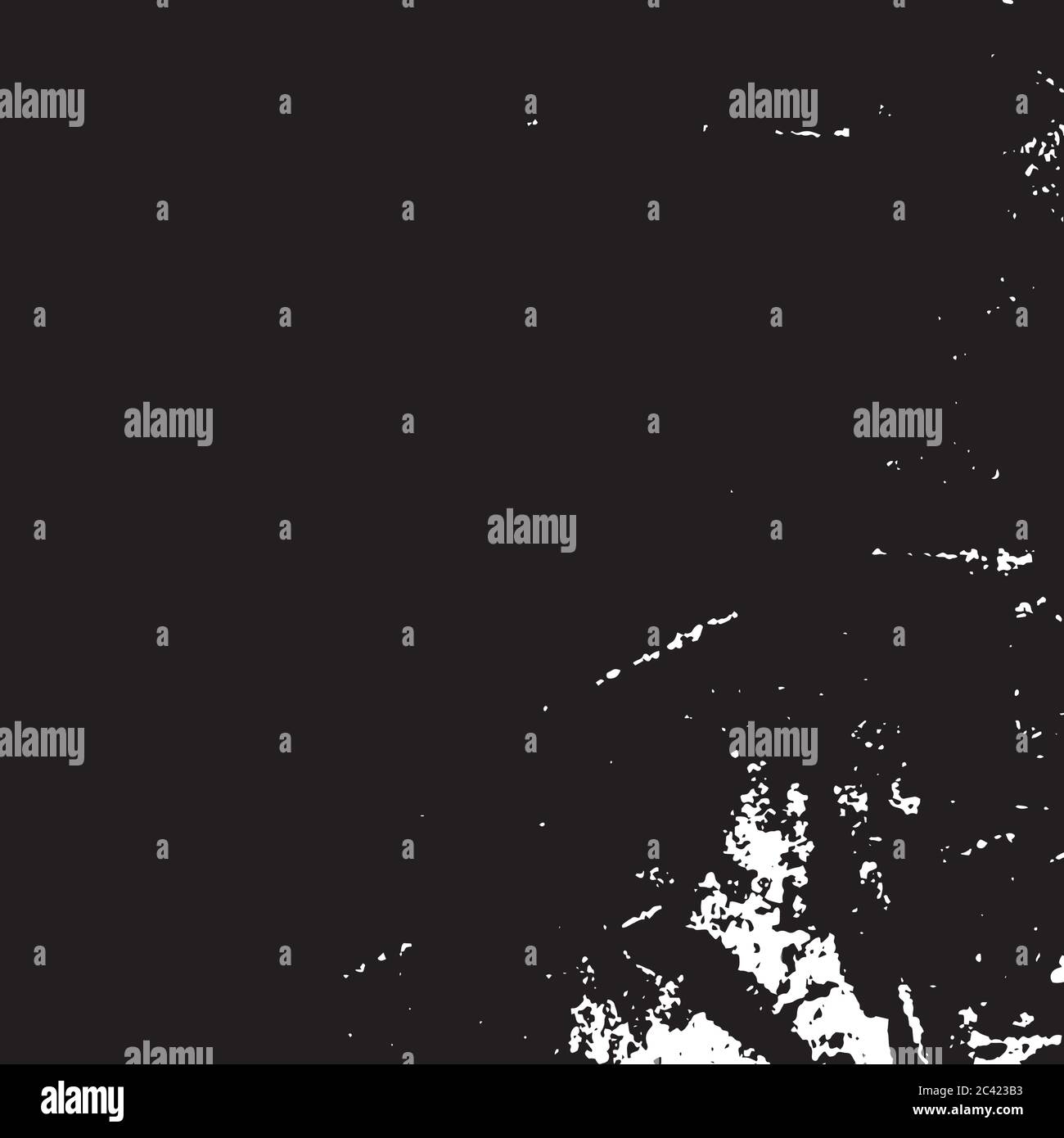Grunge Black And White Urban Vector Texture Template. Dark Messy Dust ...