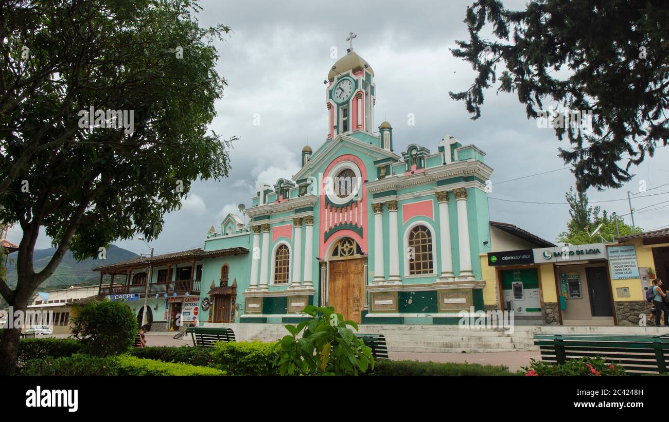 Ecuador village hi-res stock photography and images - Alamy