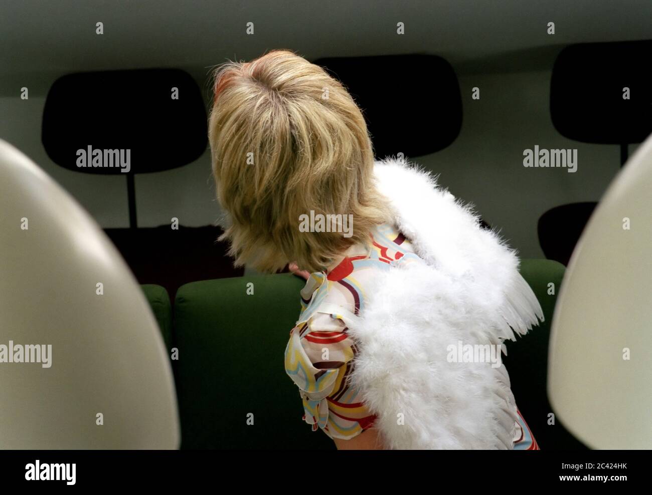 Woman with angel wings hi-res stock photography and images - Alamy