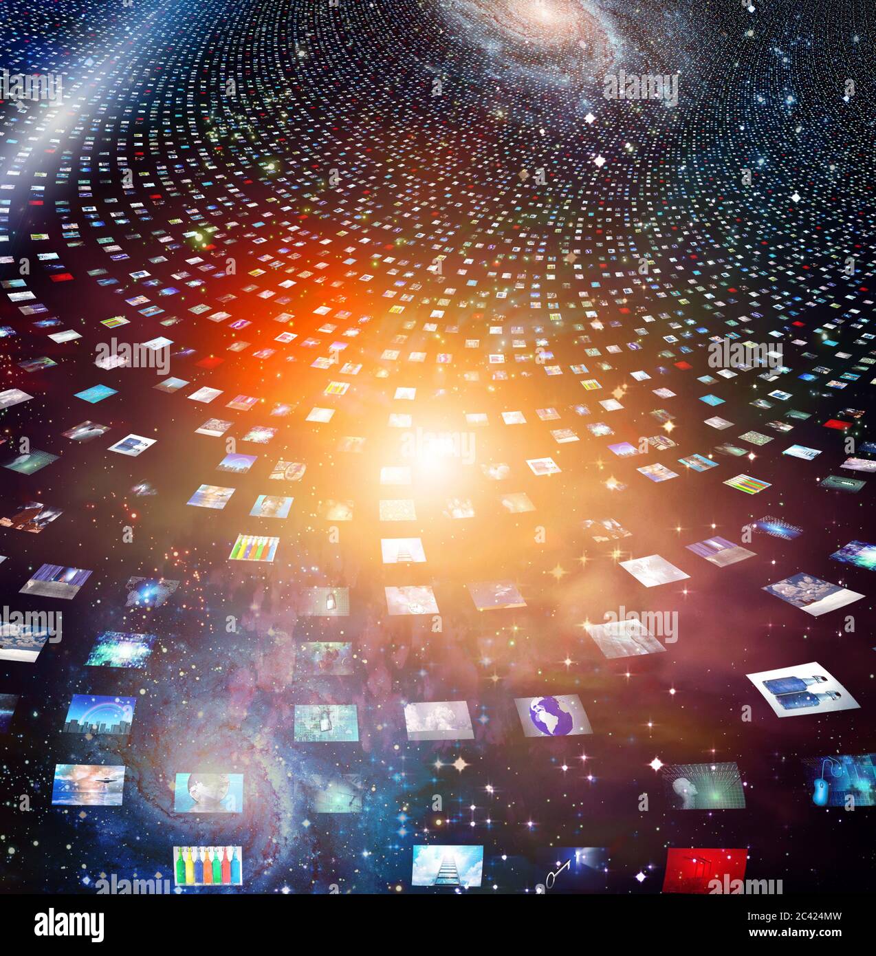 Multiple screen video wall display hi-res stock photography and images ...