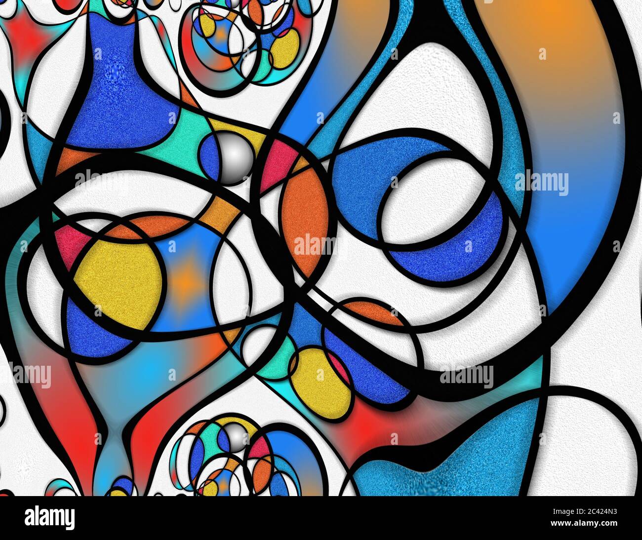 High Resolution Abstract of many shapes Stock Photo - Alamy