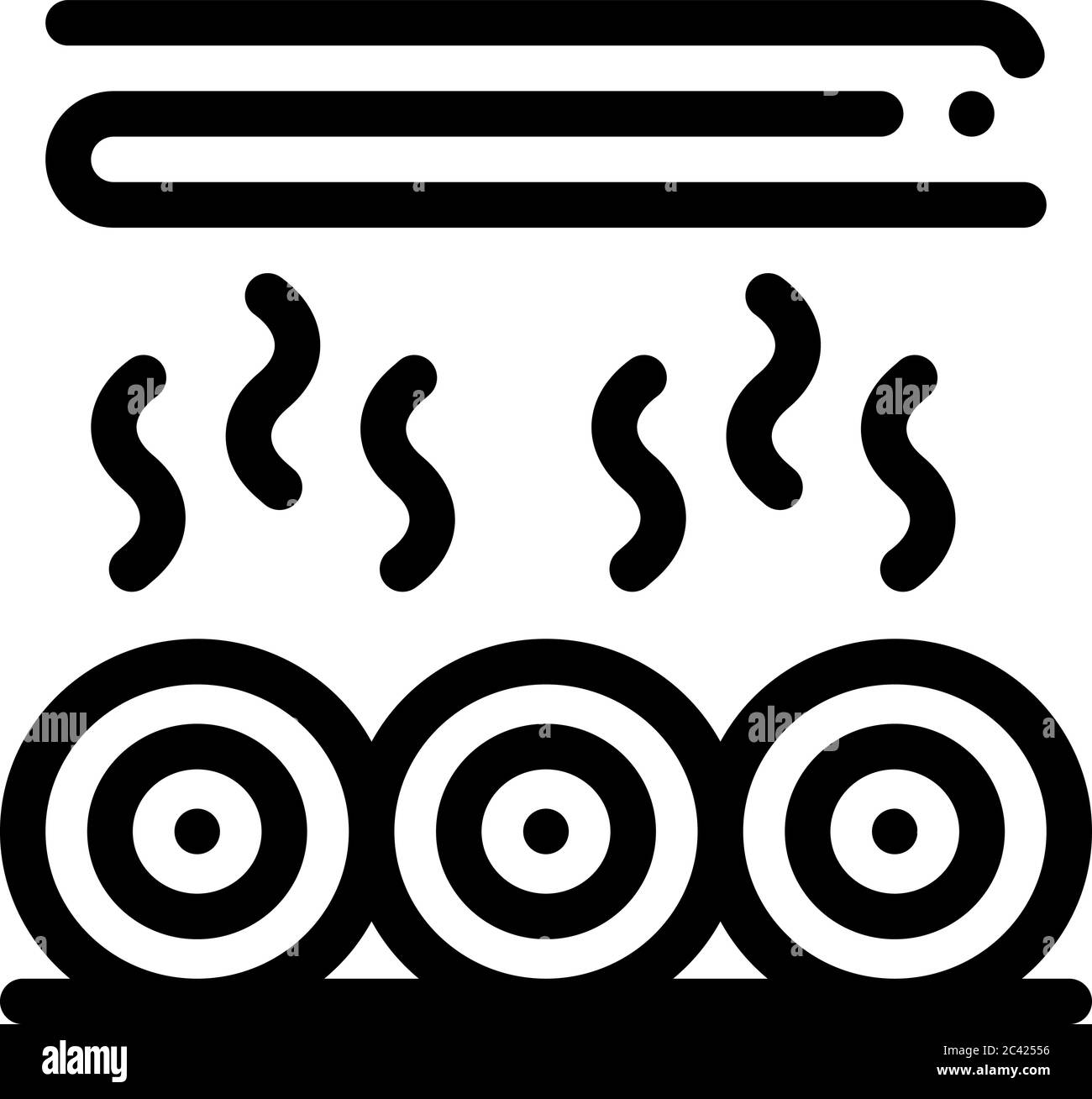 Drying timber Stock Vector Images - Alamy