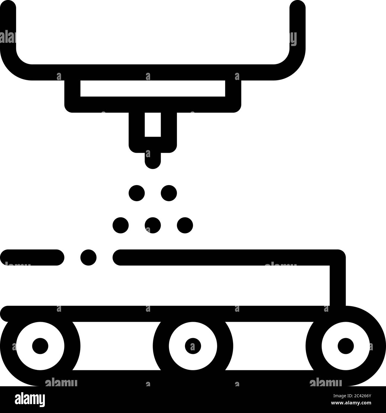 wood processing icon vector outline illustration Stock Vector Image ...