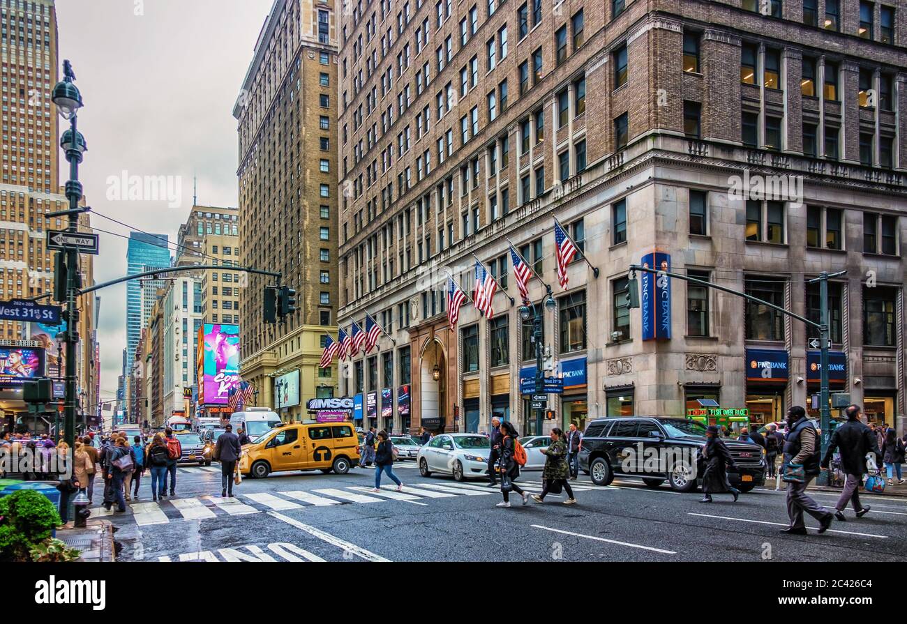 U s street scene hi-res stock photography and images - Alamy