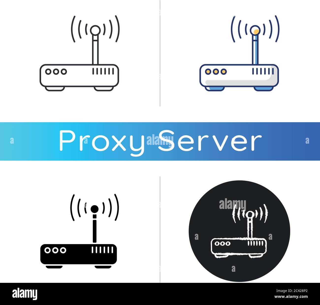 Tunnel proxy Stock Vector Images - Alamy
