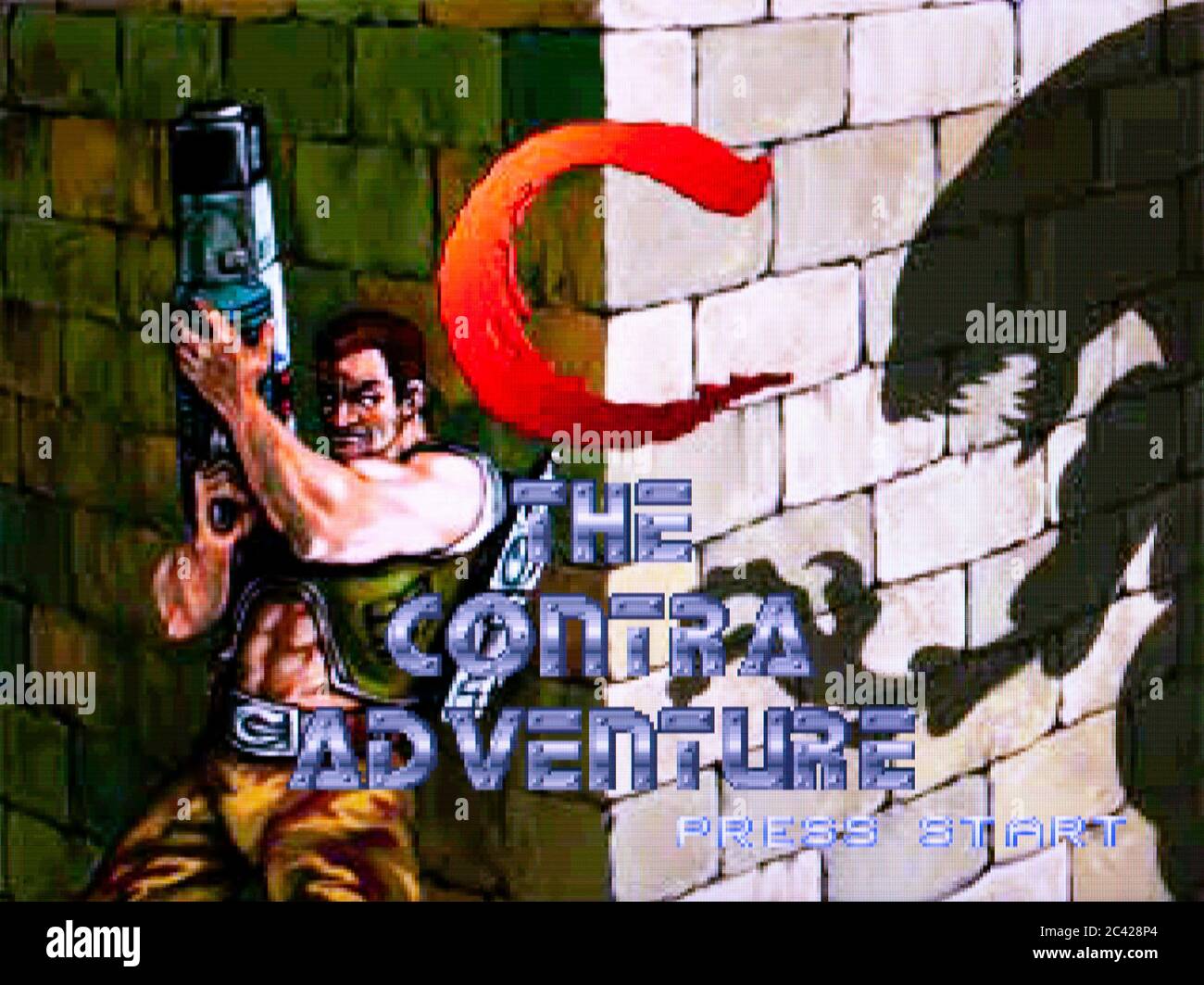 The Contra Adventure - Sony Playstation 1 PS1 PSX - Editorial use only ...