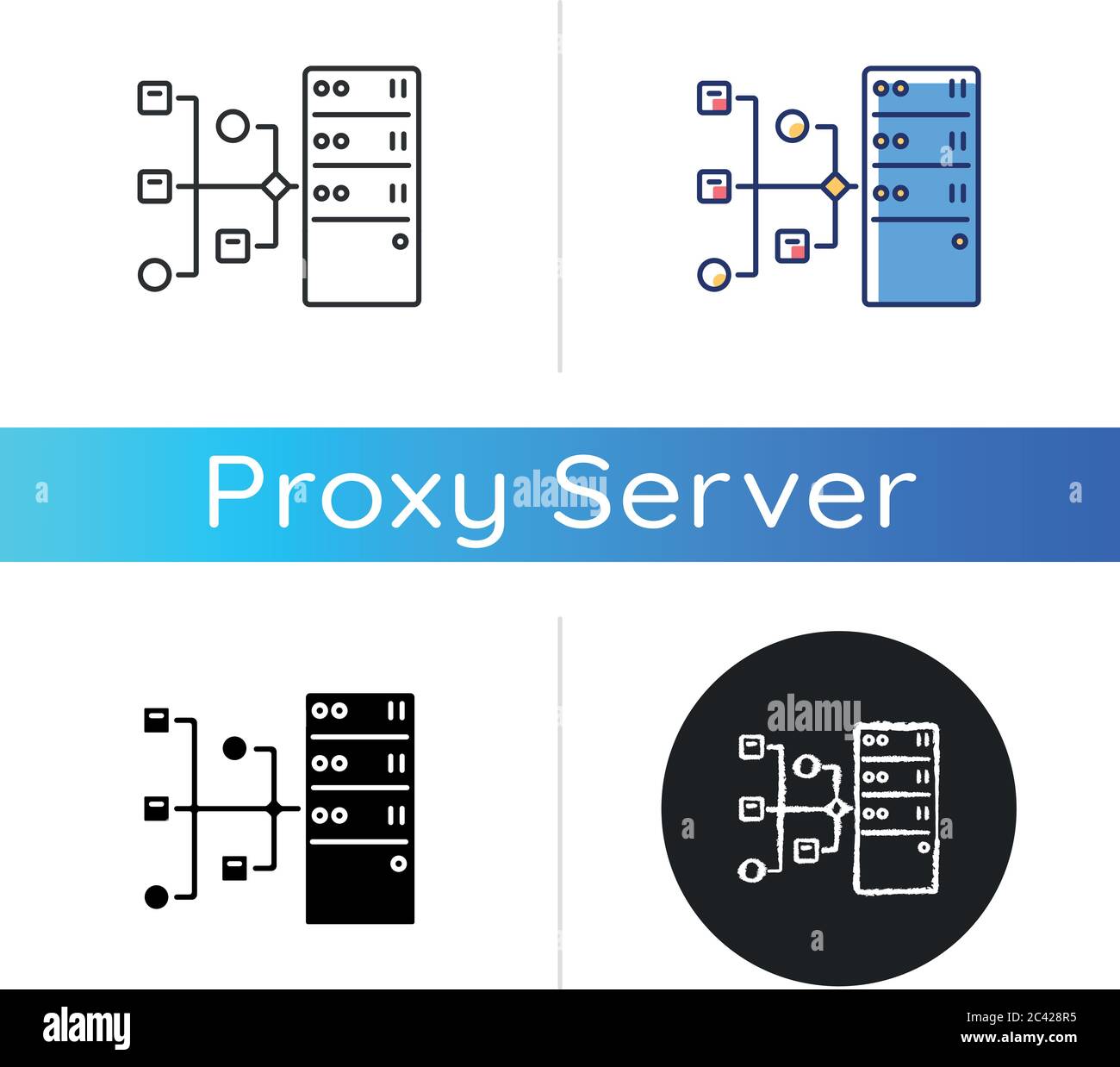 Resource server icon Stock Vector Image & Art - Alamy