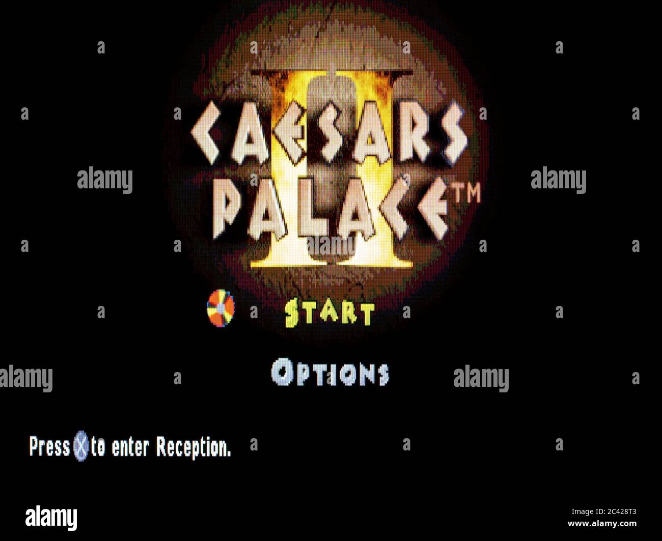 Caesars Palace II 2 - Sony Playstation 1 PS1 PSX - Editorial use only ...