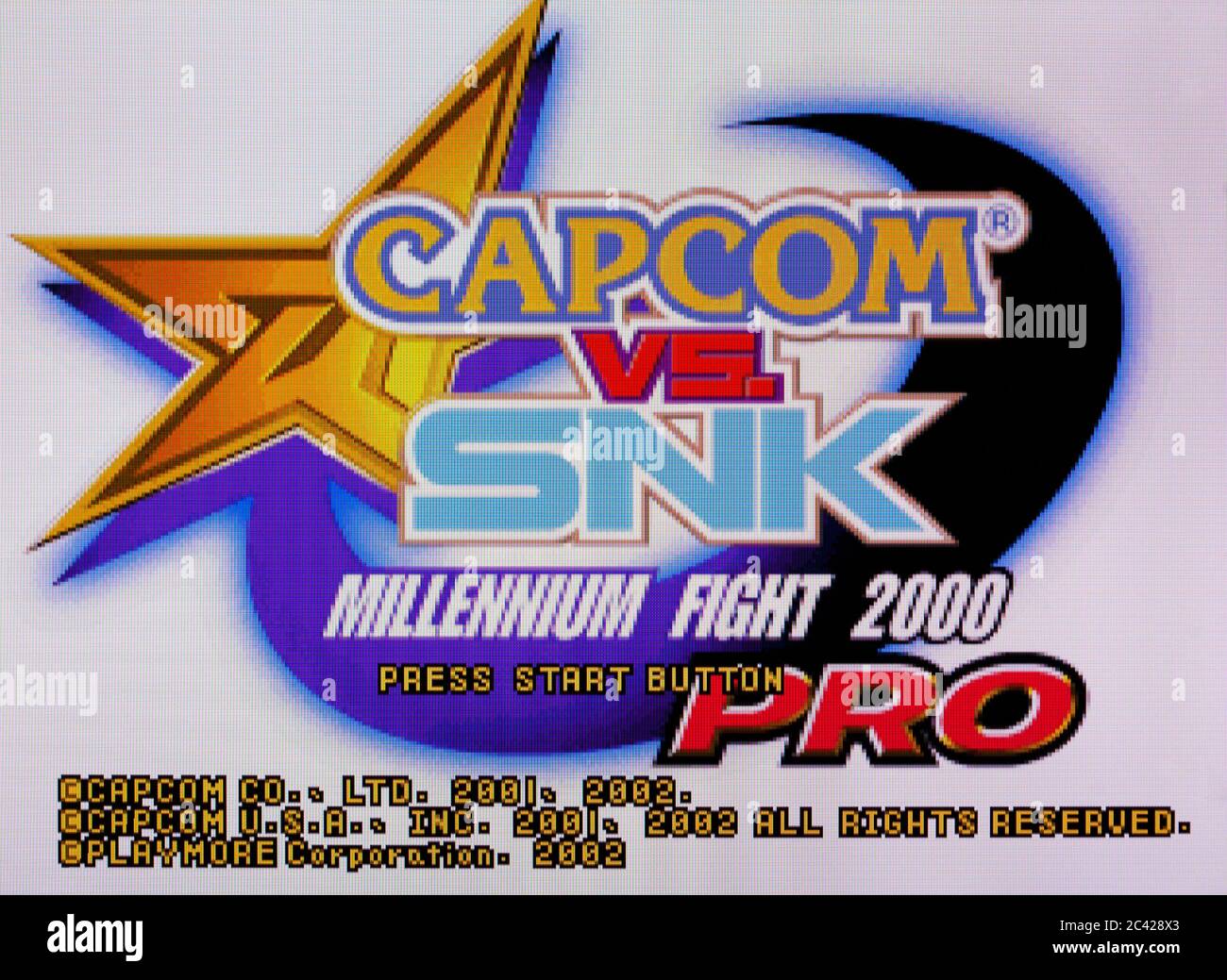 Capcom vs SNK Millenium Fight 2000 Pro - Sony Playstation 1 PS1 PSX ...