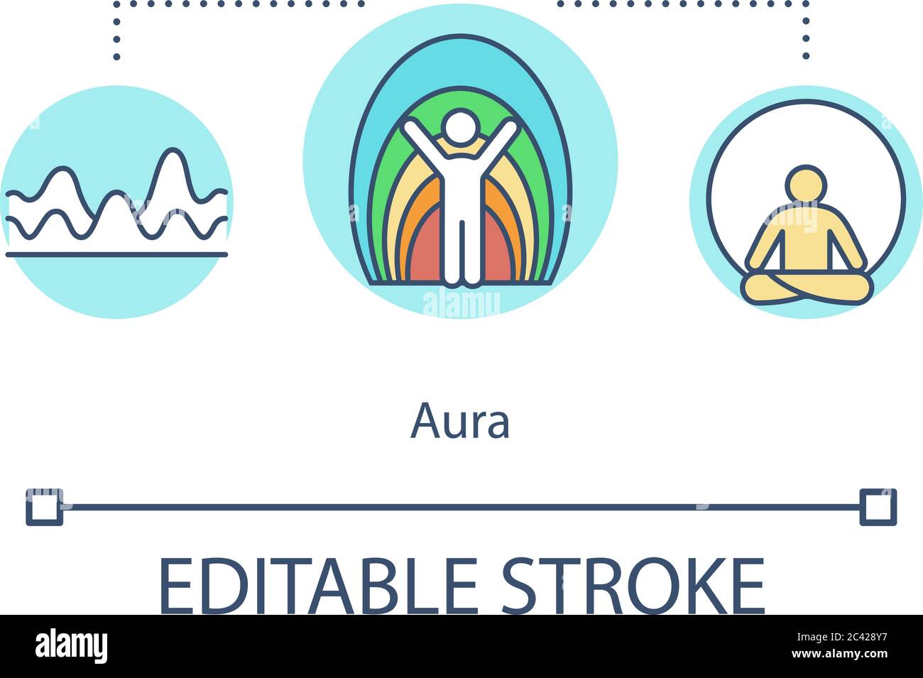 Astral aura Stock Vector Images - Alamy