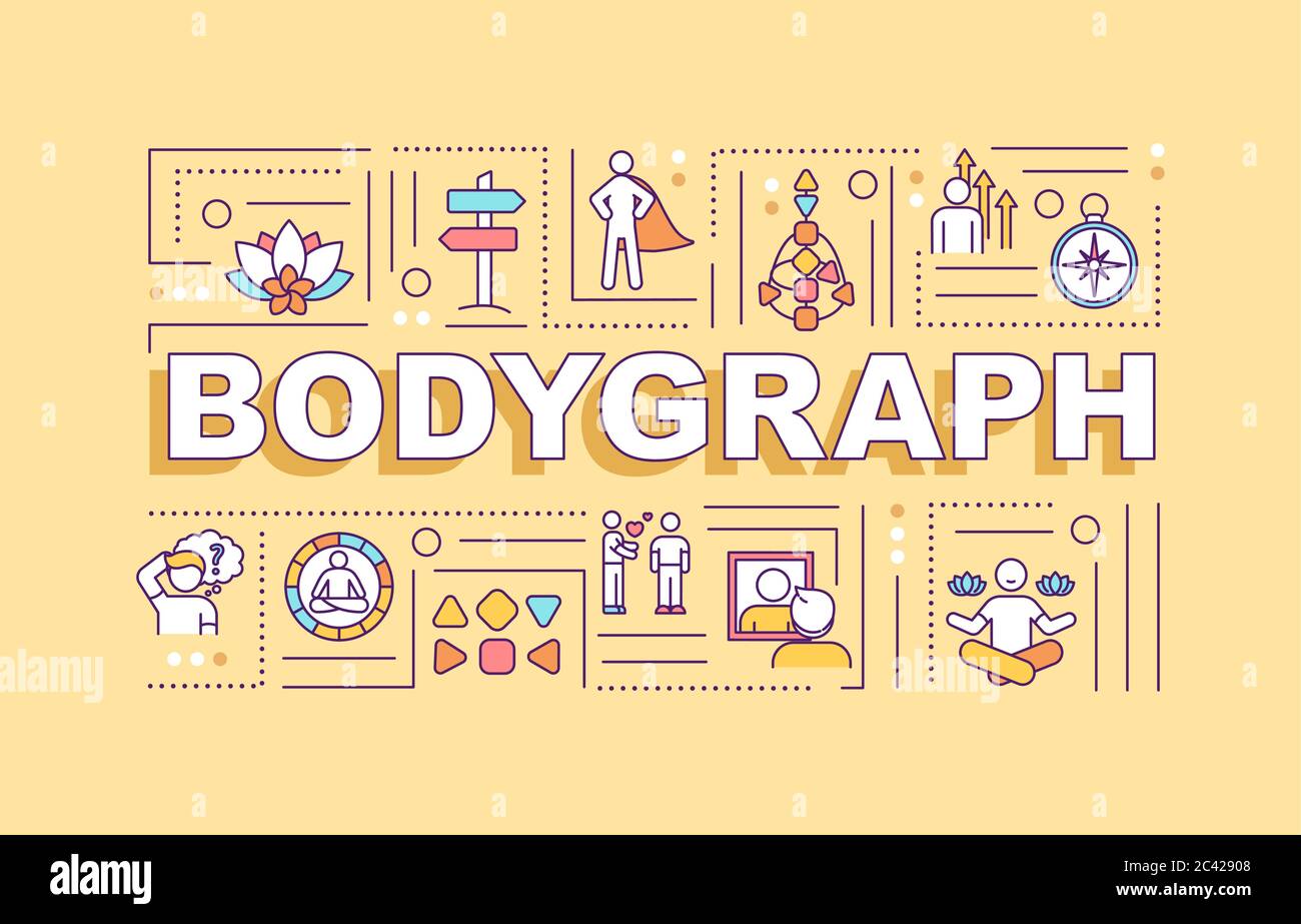 Bodygraph word concepts banner Stock Vector Image & Art - Alamy