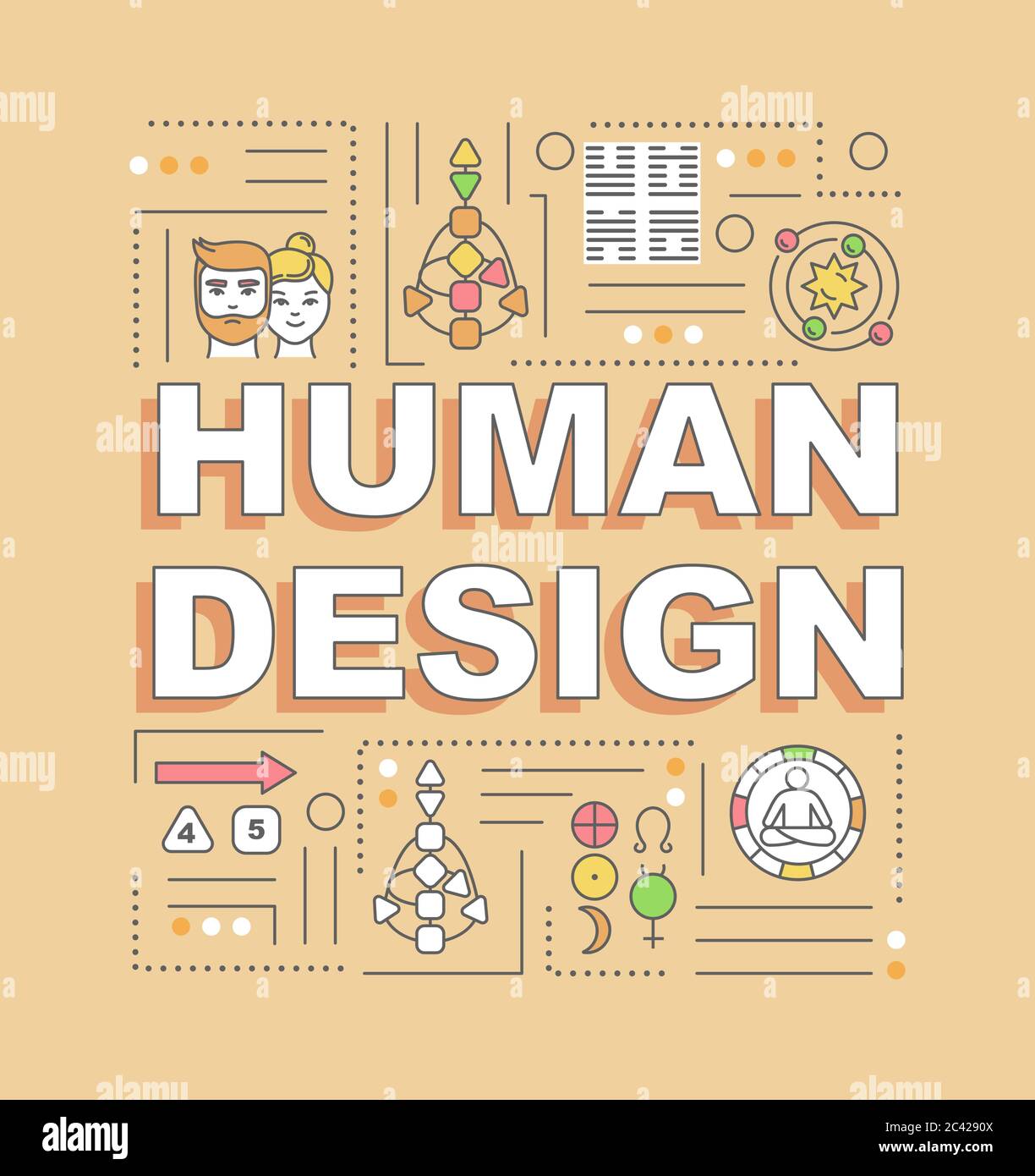 Human design word concepts banner Stock Vector Image & Art - Alamy