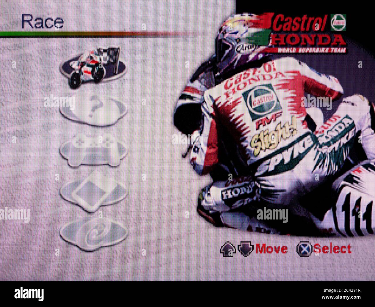 Castrol Honda World Superbike Team - Sony Playstation 1 PS1 PSX ...