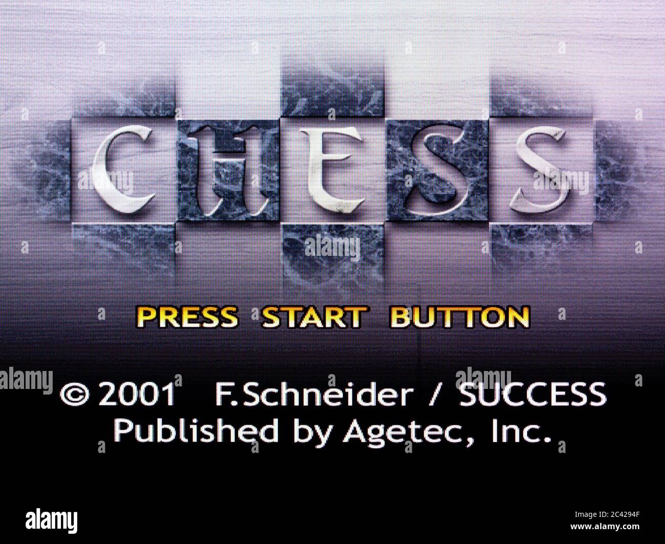 Chess - Sony Playstation 1 PS1 PSX - Editorial use only Stock Photo - Alamy