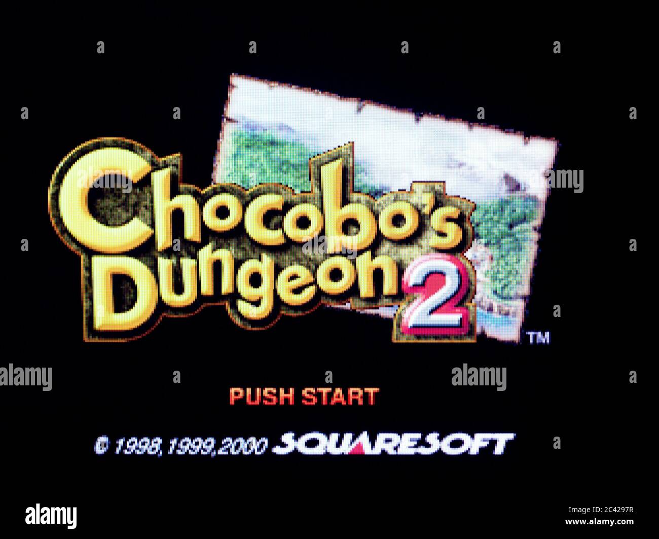 Chocobo's Dungeon 2 - Sony Playstation 1 PS1 PSX - Editorial use only ...