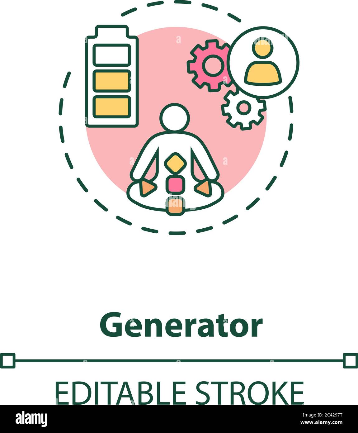 Generator concept icon Stock Vector Image & Art - Alamy