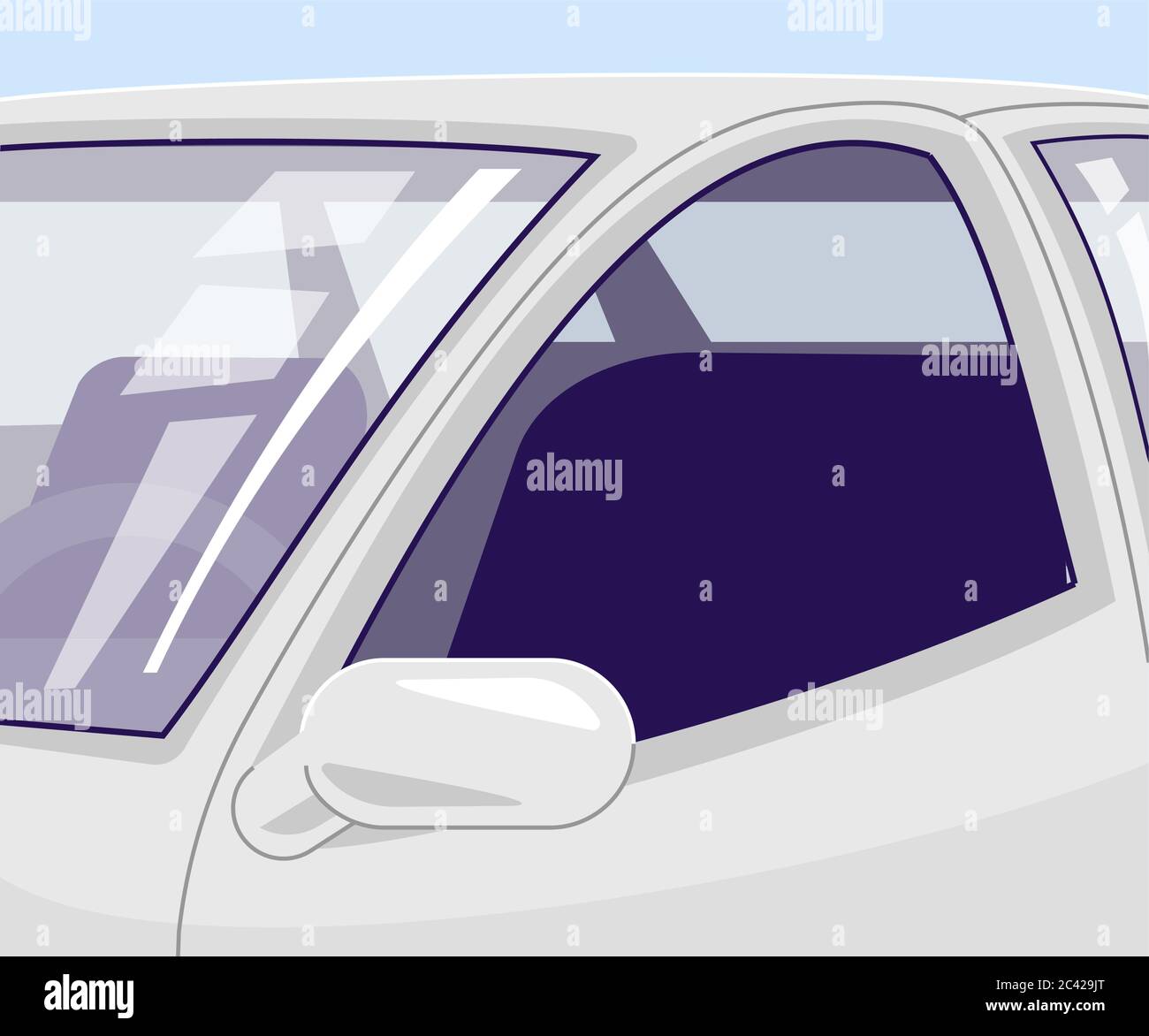 Car salon nobody Stock Vector Images - Alamy