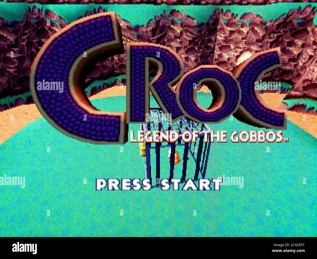 Croc Legend of the Gobbos - Sony Playstation 1 PS1 PSX - Editorial use ...