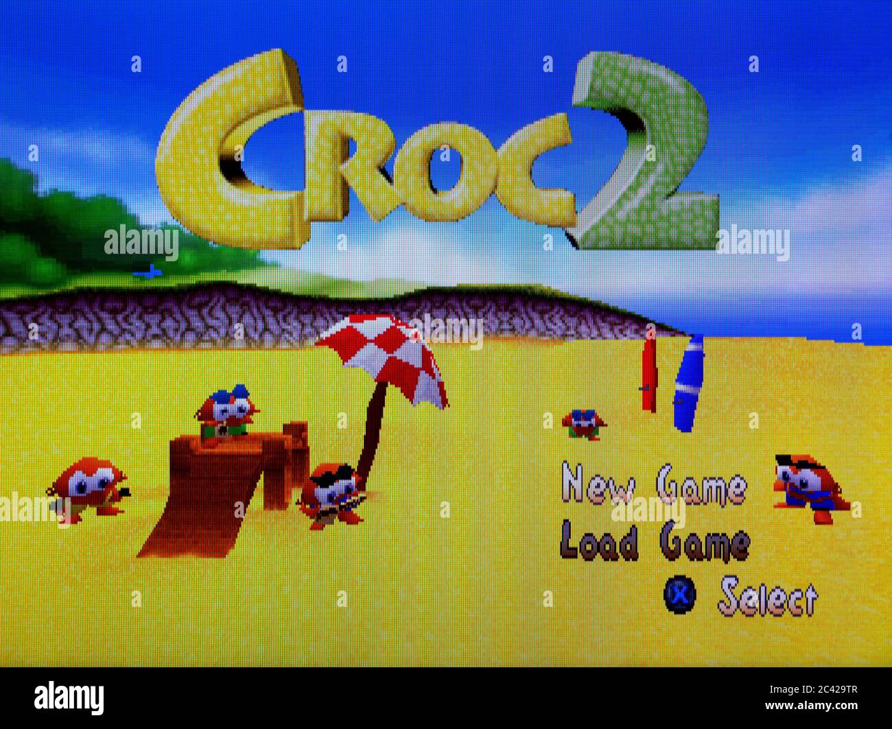 Croc 2 Sony Playstation 1 PS1 PSX Editorial use only Stock Photo Alamy