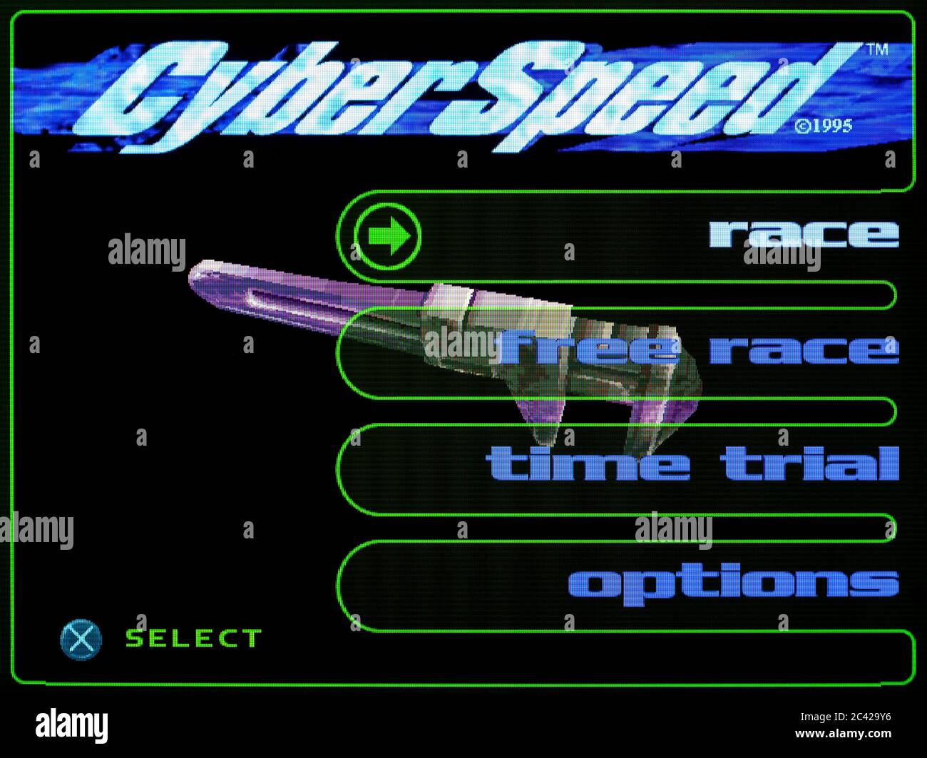 Cyber Speed - Sony Playstation 1 PS1 PSX - Editorial use only Stock ...