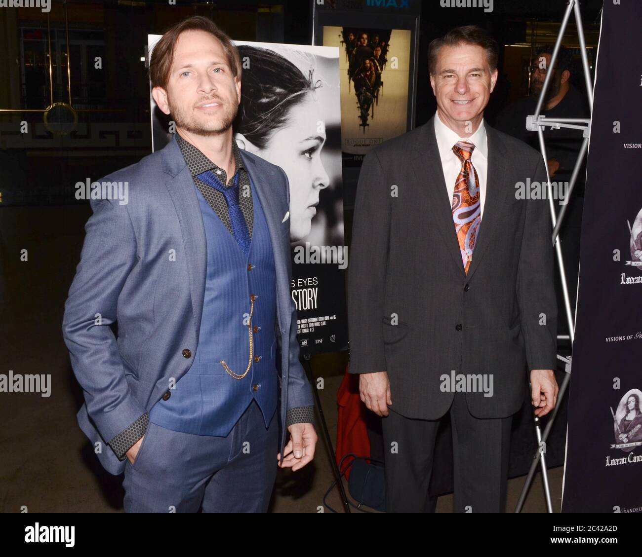 December 30, 2016: Anton Bayer and Devin Clark attends the Screening Of ...
