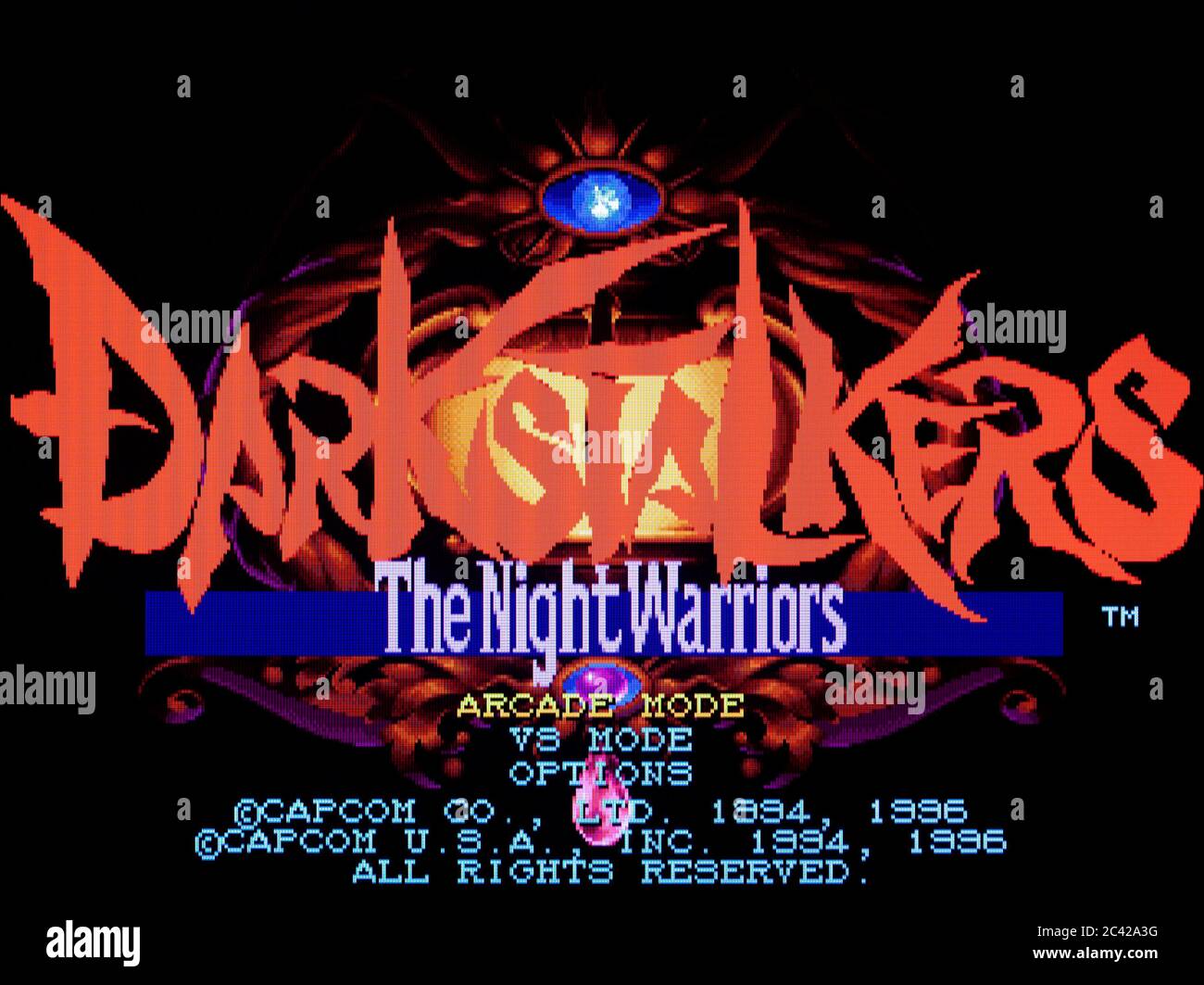 Darkstalkers The Night Warriors - Sony Playstation 1 PS1 PSX ...