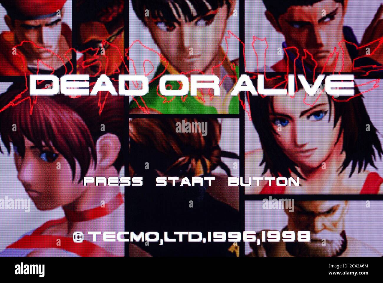 Dead or Alive - Sony Playstation 1 PS1 PSX - Editorial use only Stock ...
