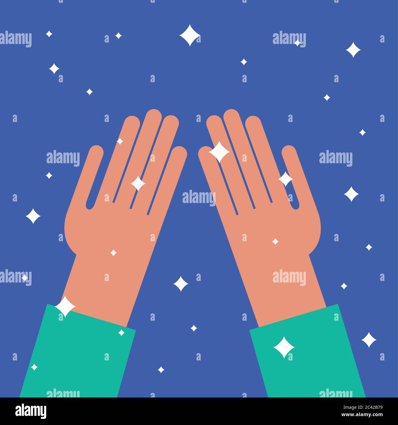 clean hands design, Hygiene wash and health theme Vector illustration ...
