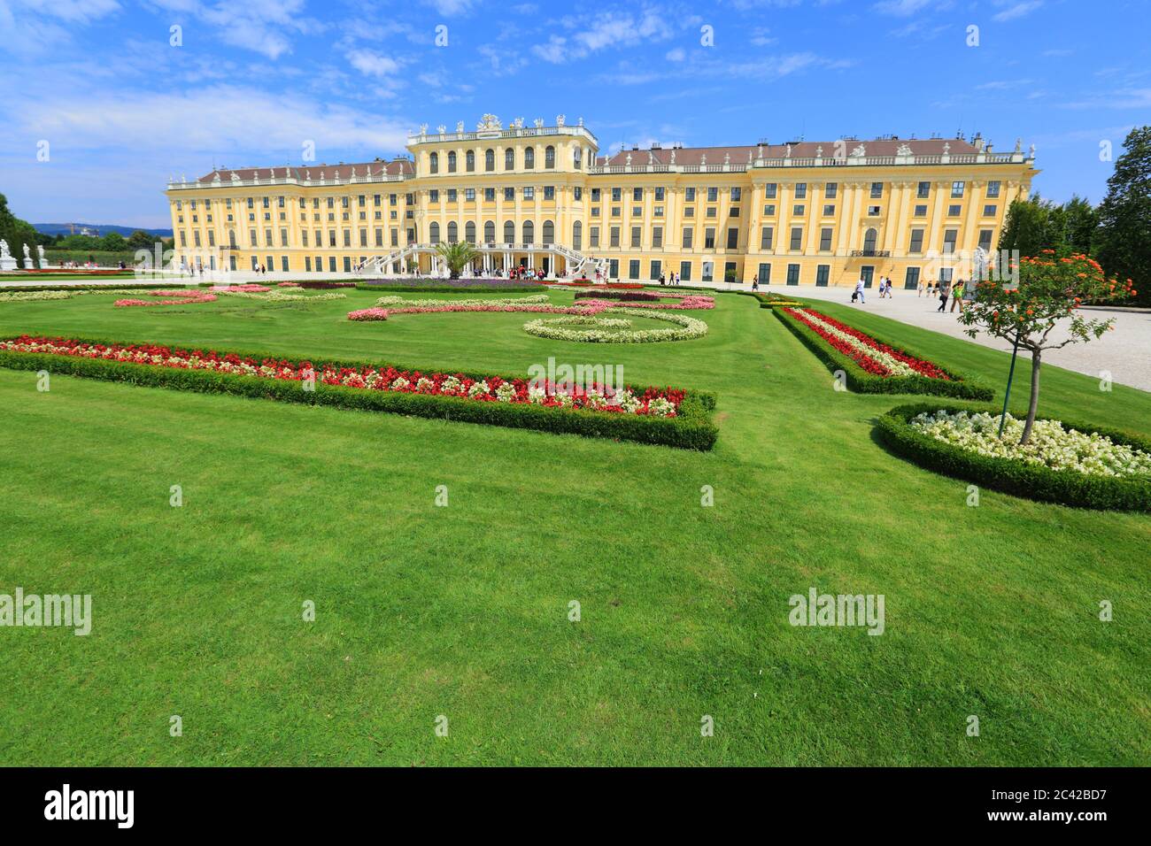 Vienna, Austria - July 17, 2014: Schönbrunn Palace. The 1,441-room ...
