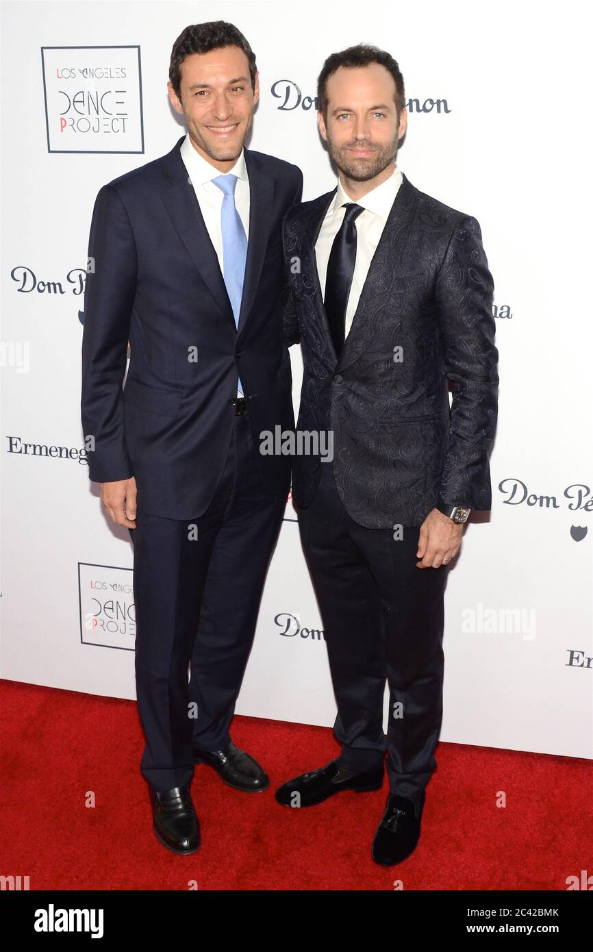 December 10, 2016: Alain Bernard and Benjamin Millepied attend the L.A ...